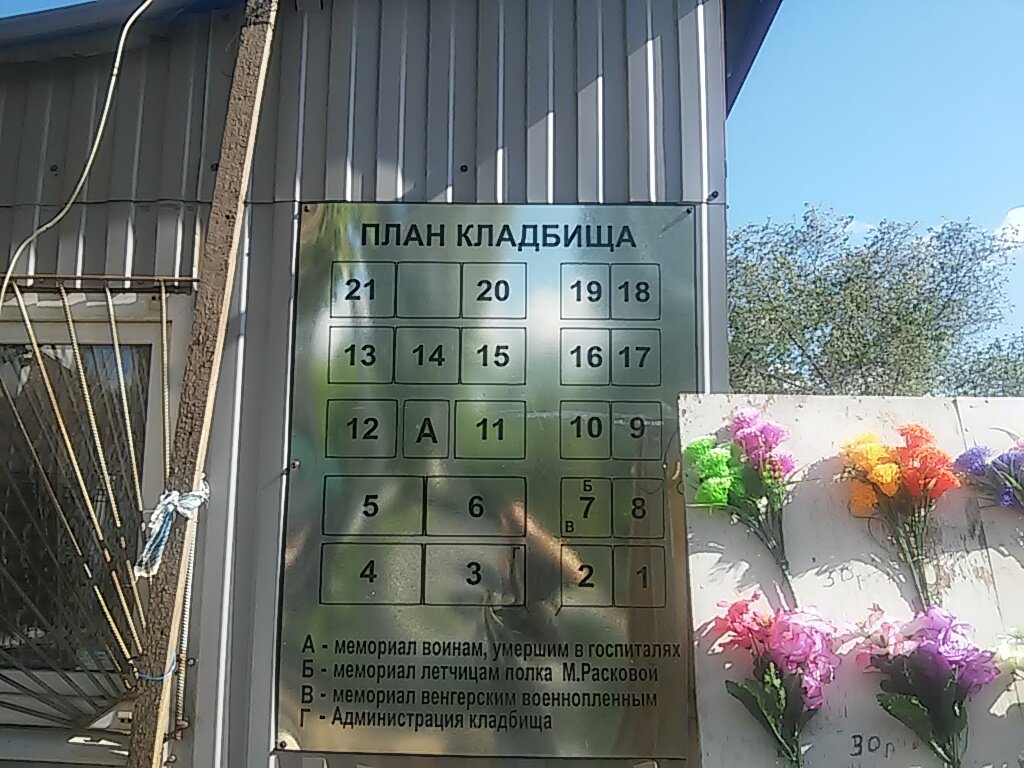 Mezarlıklar Kladbishche, Engels, foto