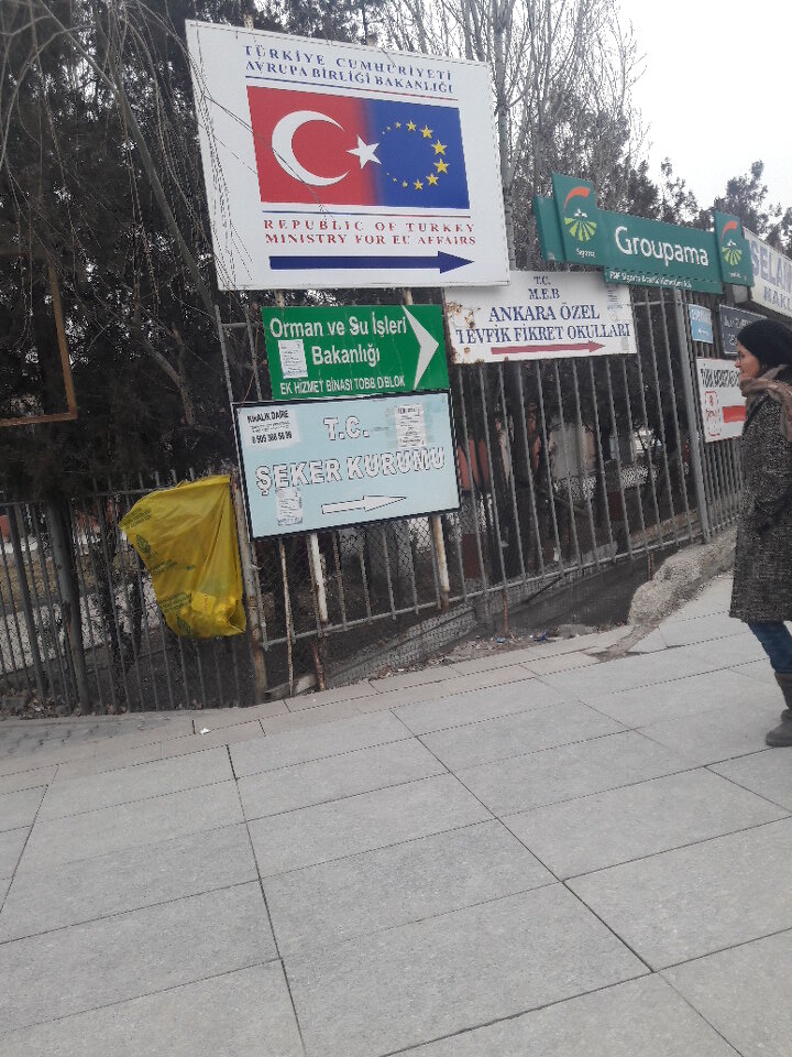 Devlet kurumları ve bakanlıklar Dışişleri Bakanlığı Avrupa Birliği Başkanlığı, Ankara, foto