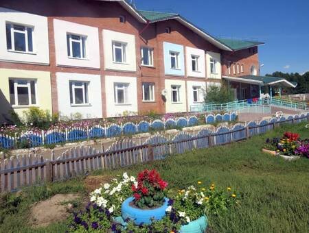 Ruh ve sinir hastalıkları hastaneleri GBU RT Derzig-Aksynsky psikhonevrologichesky internat s detskim otdeleniyem, Tuva, foto