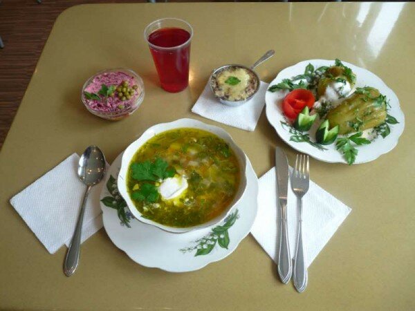 Kantin, yemekhane Усть-Луга, Saint‑Petersburg ve Leningradskaya oblastı, foto