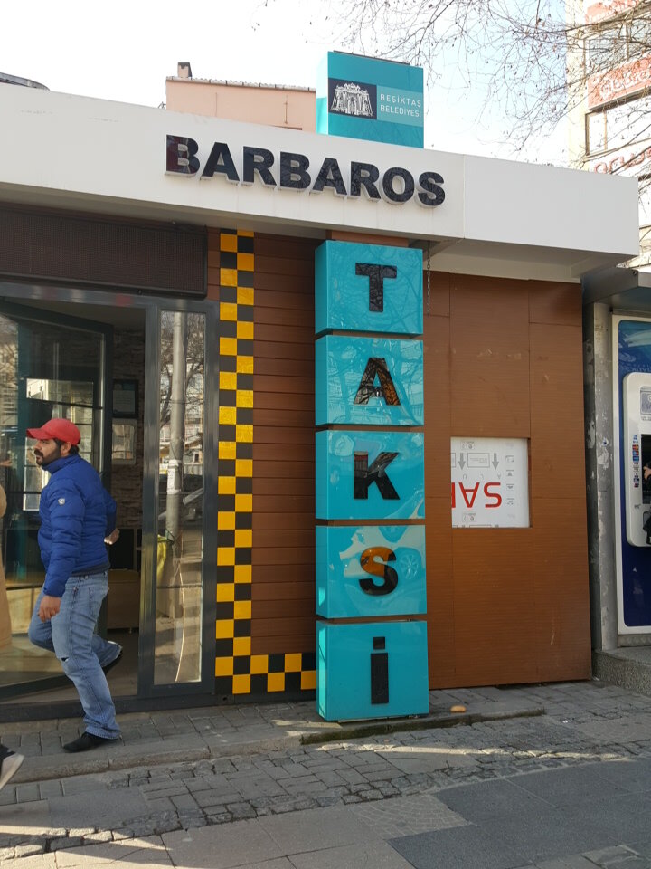 Taksi durağı Barbaros Taksi, İstanbul, foto