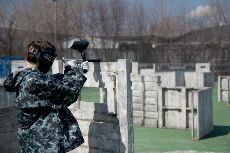 Paintball Peyntbolny klub Russky Legion, Moskova, foto
