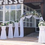 Kafe Terassa (ulitsa 417-y Divizii No:40/1, stanitsa Leningradskaya), kafe  Krasnodarski krayından