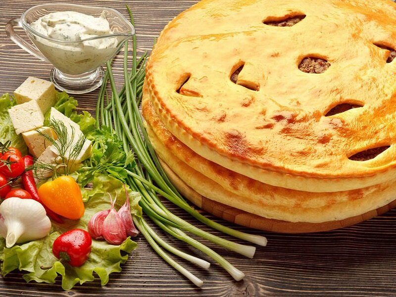 Hazır yemek teslim servisleri Osetinskiye pirogi, Moskova, foto