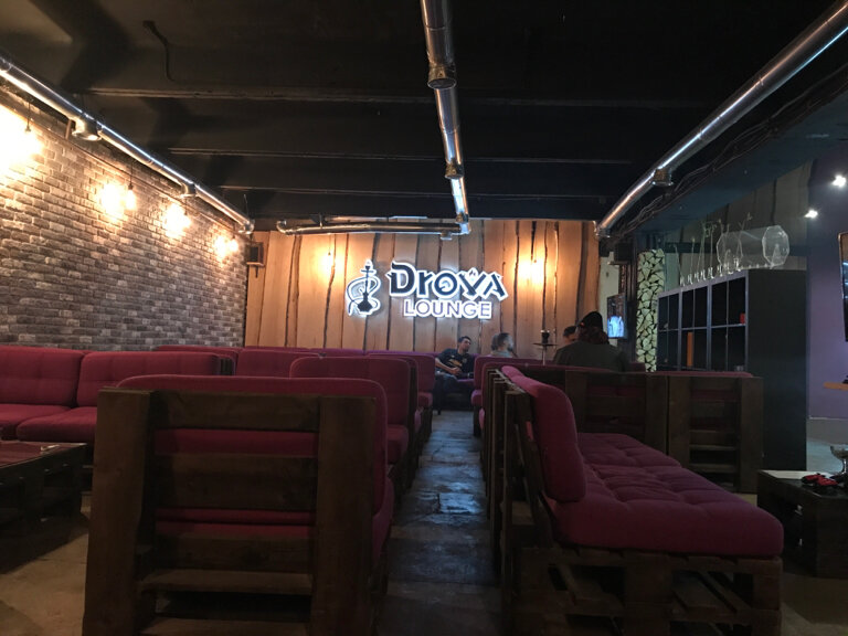Nargile kafeler Hookah lounge DroVa, Moskova, foto