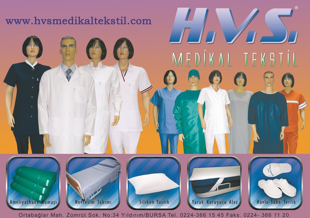 Medikal eşyalar Hvs Medikal Tekstil, Bursa, foto