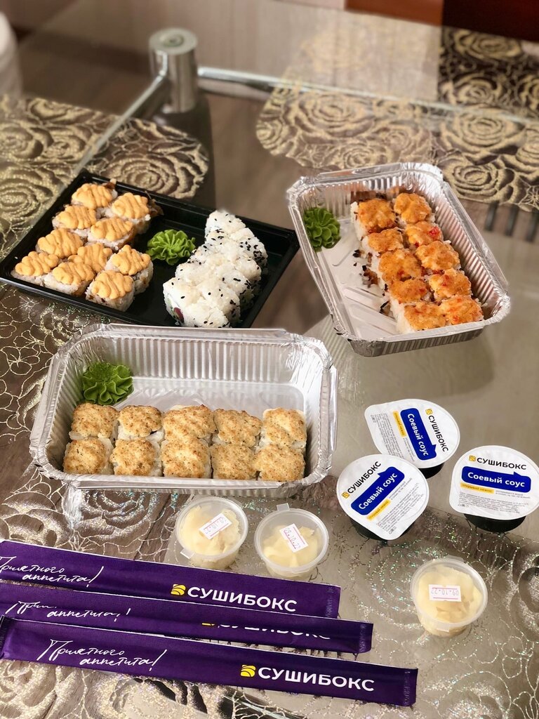 Suşi restoranı Sushibox, Pugaçov, foto