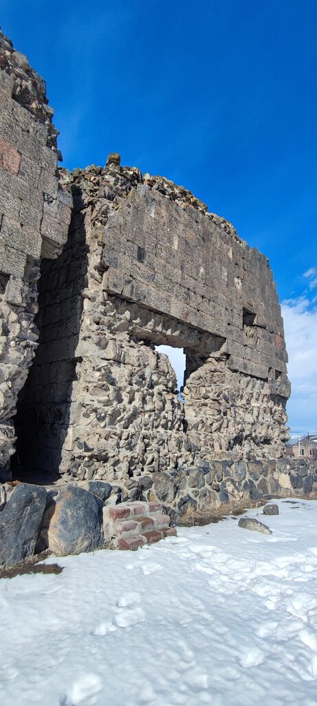 Turistik yerler Развалины крепости, Şirak, foto
