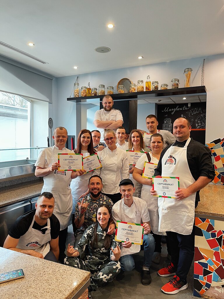 Meslek kursları Pizza school, Moskova, foto