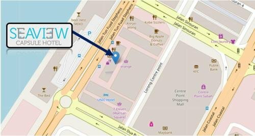 Otel Seaview Capsule Hotel, Kota Kinabalu, foto