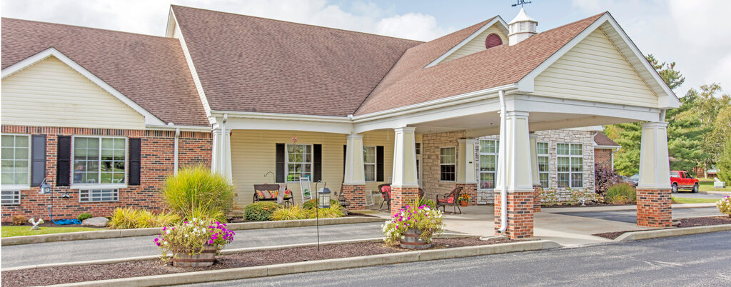 Huzurevi, bakımevi Bickford of Wabash, İndiana Eyaleti, foto