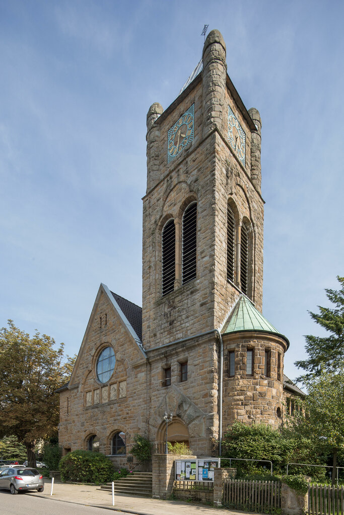 Dini dernekler Pauluskirche - Evangelische Kirchengemeinde Essen-Heisingen, Kuzey Ren‑Vestfalya, foto