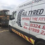 All Tyred Out Ltd (Scotland, Falkirk), jant ve lastikçiler  Falkirk'ten