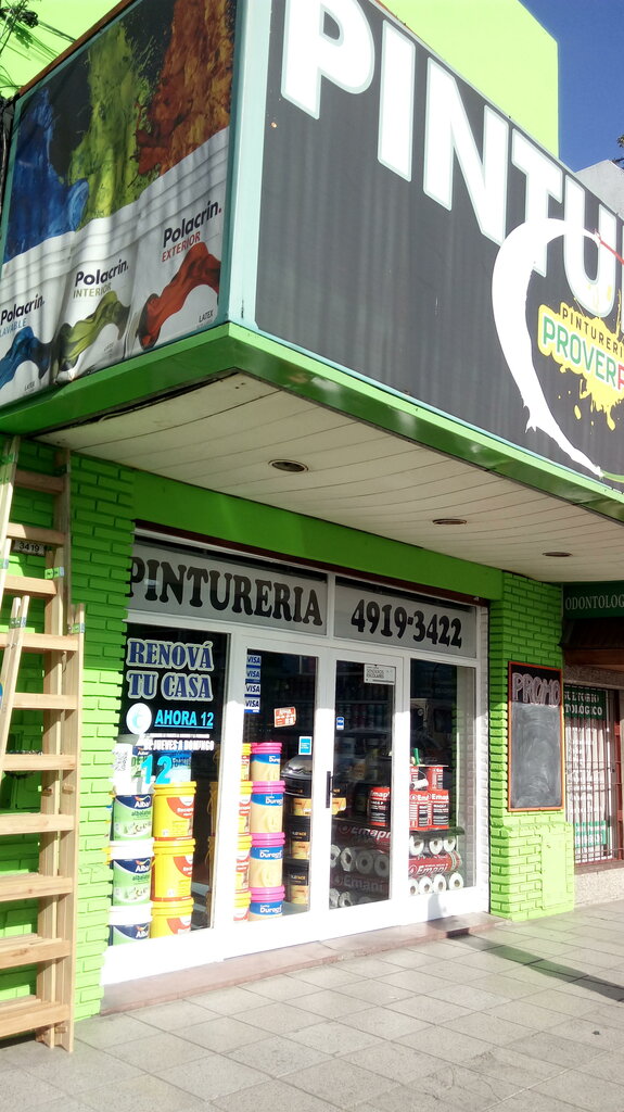 Boya ekipmanları Proverpint, Buenos Aires, foto