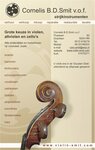 Cornelis B D Smit Strijkinstrumenten Vof (Fluessen No:82), müzik enstrumanların tamiri  Drachten'den