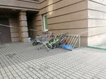 Bicycle parking (Privolnaya Street No:56, Moscow), bisiklet park yerleri  Moskova'dan
