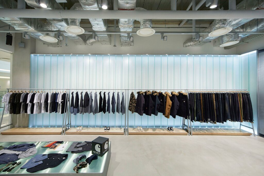 Giyim mağazası Carhartt Wip Store Seoul Times Square, Seul, foto