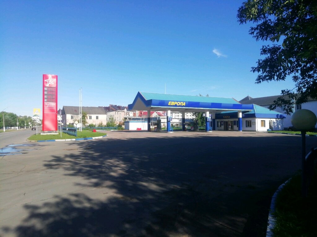 Benzin istasyonu Европа, Tver, foto