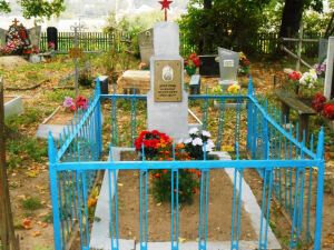Anıt, heykel Могила лётчика Драгунова А.И., Smolenskaya oblastı, foto