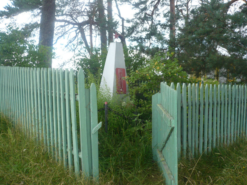 Anıt, heykel Обелиск односельчанам, павшим в годы Великой Отечественной войны, Vologodskaya oblastı, foto