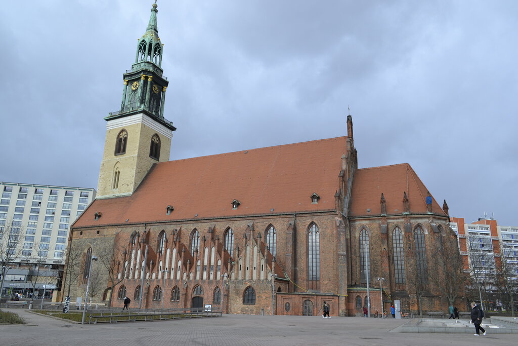 Katolik kiliseleri Marienkirche, Berlin, foto