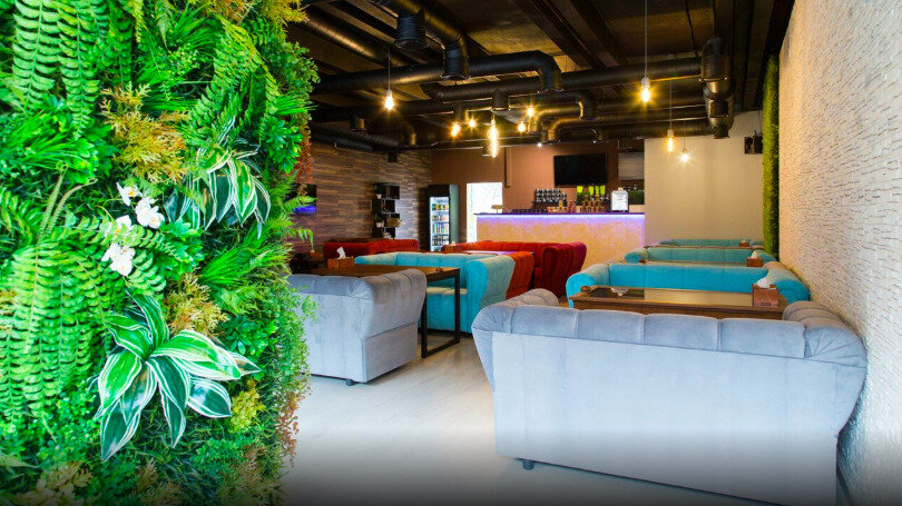 Nargile kafeler Myata Lounge, Moskova, foto