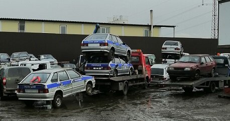 Geri dönüşüm merkezleri Utilmash, Gatchina, foto