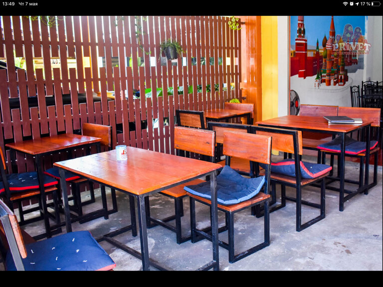 Restoran Russian Restaurant Privet, Vientiane, foto