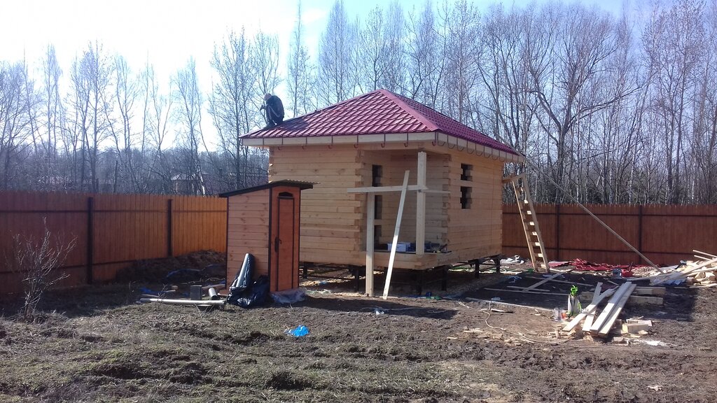 Yazlık ev inşaatı Bober, Moskova, foto