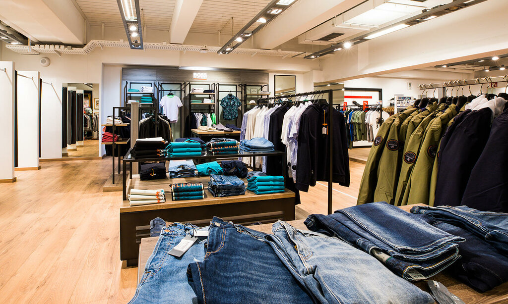 Giyim mağazası Schuh Mücke, Nurnberg, foto