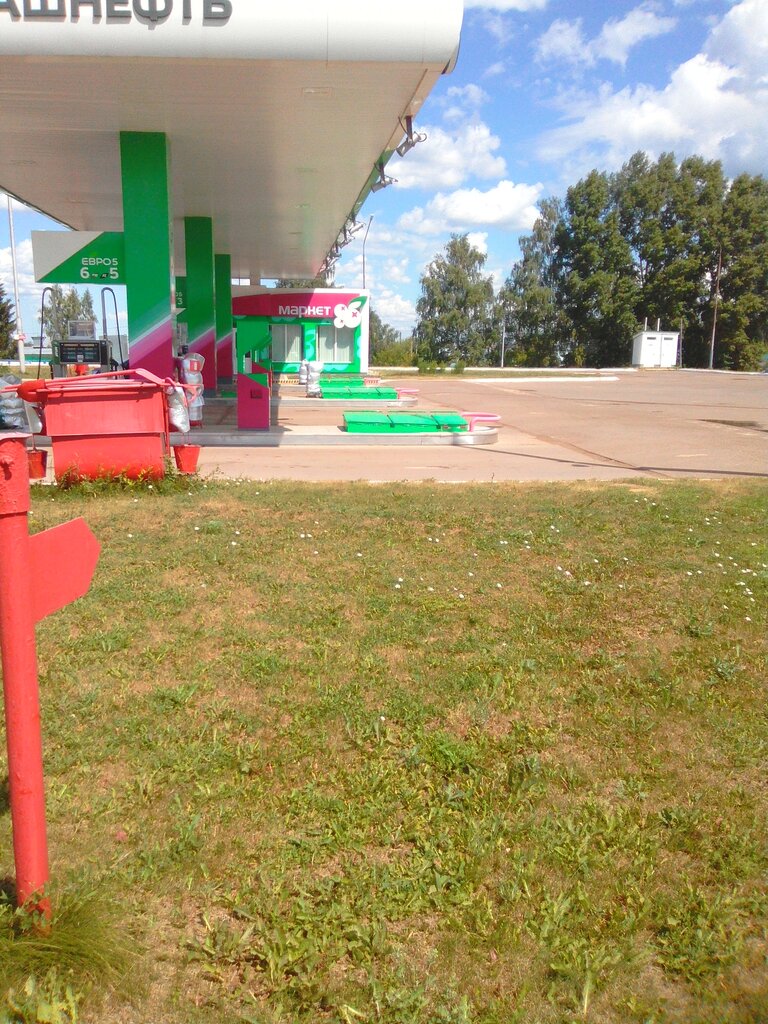 Benzin istasyonu Башнефть, Birsk, foto