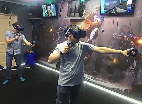 Sanal gerçeklik kulübü Virtual reality club, Moskova, foto