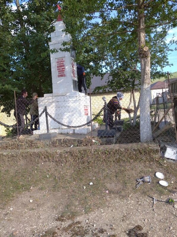 Anıt, heykel Павшим в Великой Отечественной войне, Dağıstan, foto