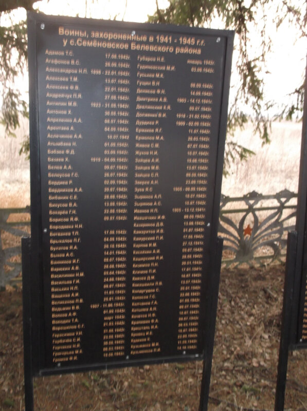 Anıt, heykel Воинское захоронение № 5-8-б, Tulskaya oblastı, foto