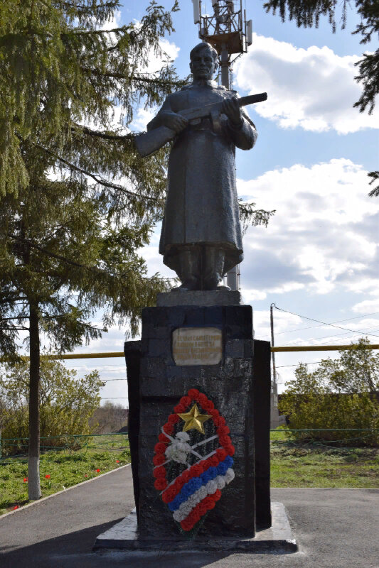 Anıt, heykel Жителям, погибшим в годы Великой Отечественной войны, Novoşahtinsk, foto