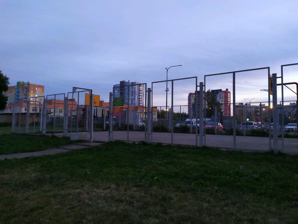 Spor alanı Площадка для баскетбола, Nijni Novgorod, foto