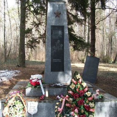 Anıt, heykel Жертвам фашизма, Brestskaya oblastı, foto