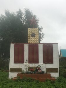 Обелиск павшим воинам Великой Отечественной войны (Parkovaya ulitsa No:20Б, selo Pervushino), anıt, heykel  Başkurdistan'dan