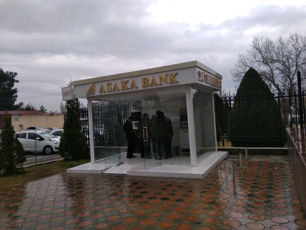 Ödeme terminali Asaka Bank, Payment Terminal, Semerkant, foto