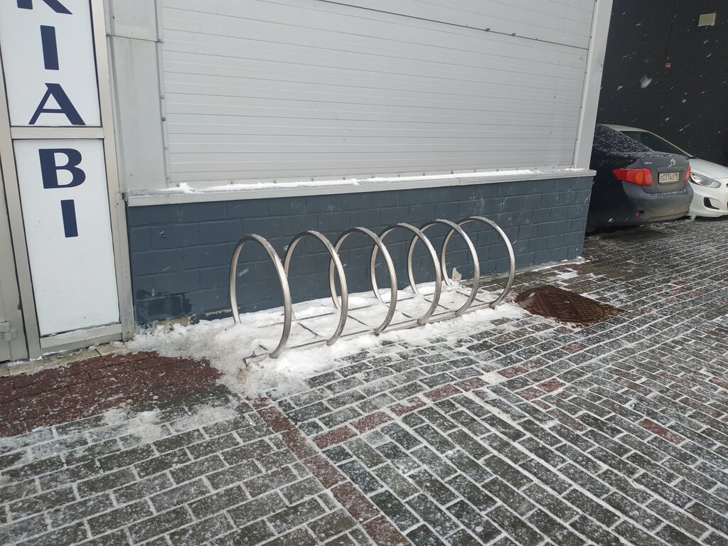 Bisiklet park yerleri Bicycle stand, Yekaterinburg, foto