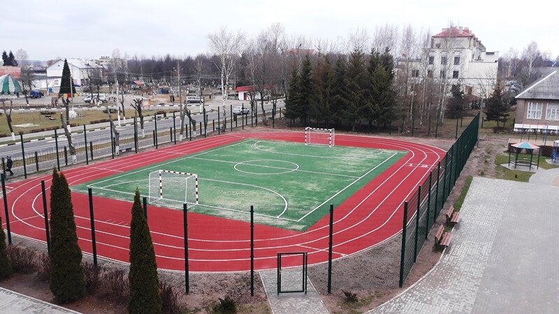 Ortaokul Srednyaya shkola № 1, Vitebskaya oblastı, foto