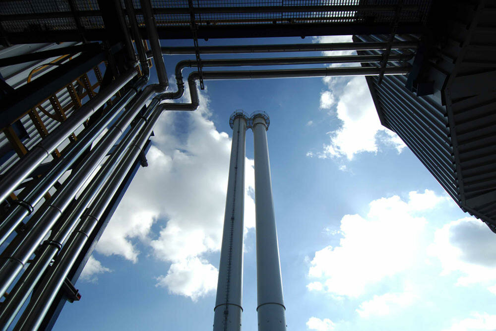 i̇nşaat firmaları Eew Energy from Waste Saarbrücken GmbH Ebkw Knapsack, Kuzey Ren‑Vestfalya, foto