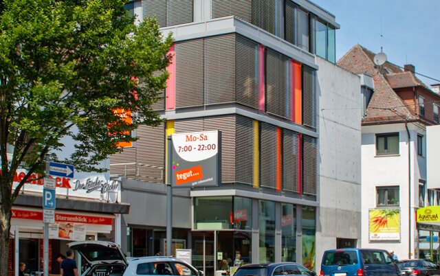 Süpermarket Tegut... gute Lebensmittel, Stuttgart, foto