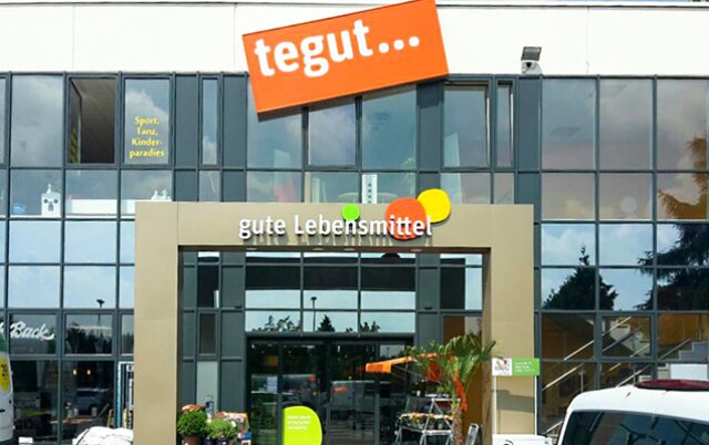 Süpermarket Tegut... gute Lebensmittel, Gotha, foto