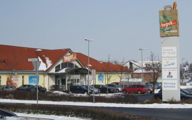 Süpermarket Tegut... gute Lebensmittel, Bavyera, foto