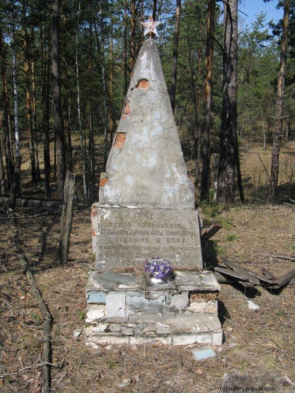 Anıt, heykel Братская могила воинов, Kiev Bölgesi, foto