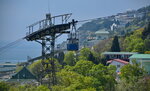 High-speed urban transport station (Autonomous Republic of Crimea, Yaltinskiy gorodskoy sovet, Urban-Type Settlement of Kurpaty, Gorniy Sanatorium Cable Car), hızlı ulaşım istasyonu  Kırım Cumhuriyeti'nden