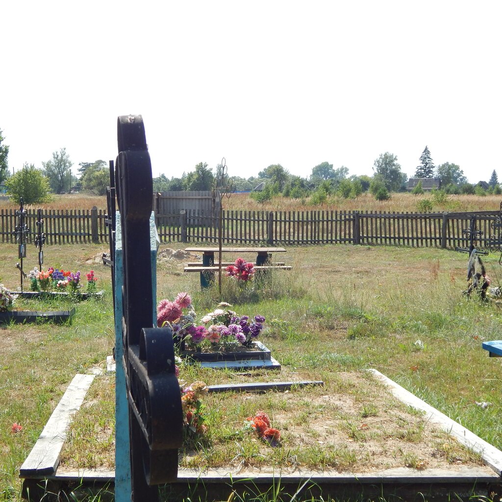 Ünlü kişilerin mezarları Воин Советской армии А.Т. Драньков, Brianskaya oblastı, foto