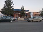 Ishonch (Kashkadarya Region, Shakhrisabz, Oq Saroy mahalla fuqarolar yigʻini), benzin istasyonu  Şehrisebz'den