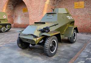 Бронеавтомобиль БА-64 (No:10А, Kremlin), teknoloji anıtı  Nijni Novgorod'dan